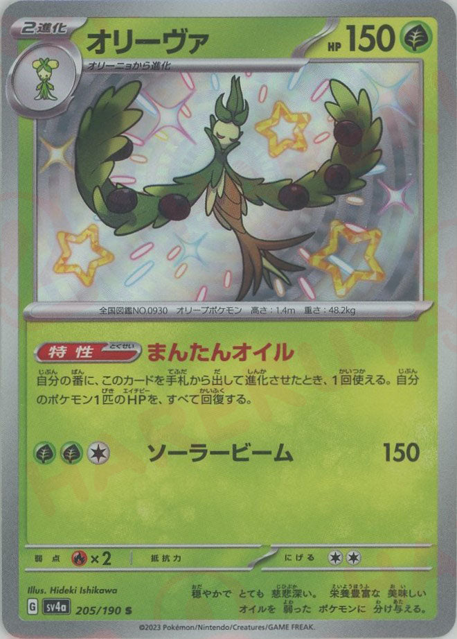 オリーヴァ(S){草}〈205/190〉[SV4a] – 晴れる屋2